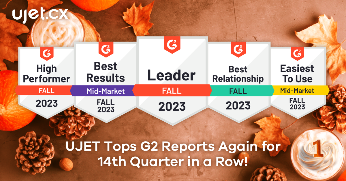 UJET Shines as a Leader Again in Fall G2 Reports!