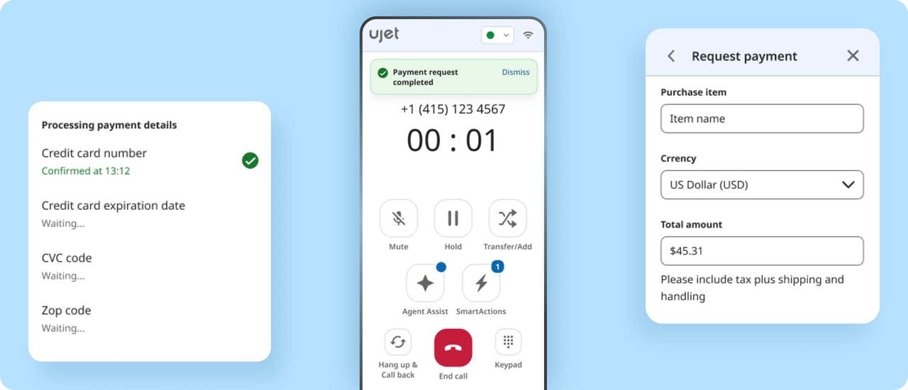 UJET Cloud Contact Center Platform | AI-Powered Features & Capabilities