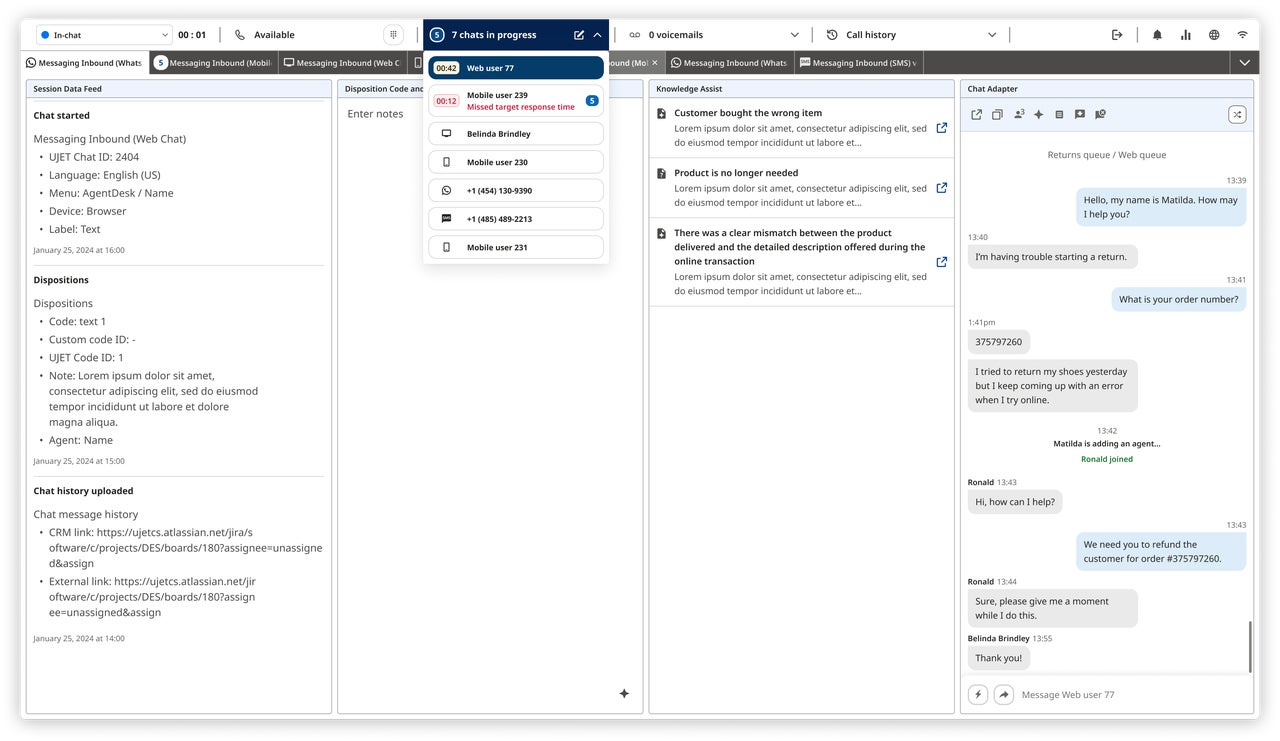 UJET Agent Desktop: Empower Agents, Elevate Customer Experience
